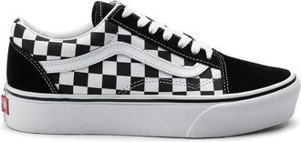 Vans Sneakers aus Stoff Old Skool Platfor VN0A3B3UHRK1 Schwarz