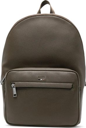 BOSS Rucksack mit Reißverschluss - Grün