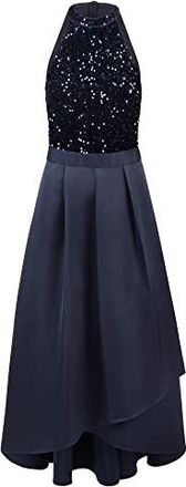 Apart Fashion Robe de soir&eacute;e, Bleu Marine, 42 Femme