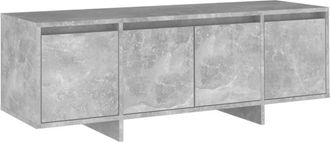 Les Tendances Meuble TV Gris béton 120x30x40,5