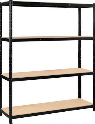Yaheetech Lagerregal Schwerlastregal Standregal Garage Regal Metallregal Regalsystem 4 Böden 265kg pro Boden, 180 x 150 x 45 cm
