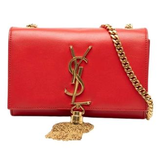 Saint Laurent Pre-owned The Kate Crossbody Bag - Femme - Pre-owned - Rouge - Taille: ONE Size