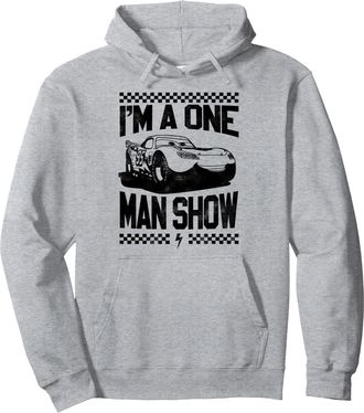 Disney Pixar Cars Lightning McQueen One Man Show Pullover Hoodie