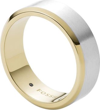 Fossil Herren-Edelstahlband Ringe