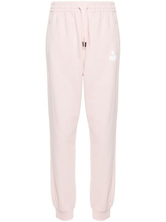 Isabel Marant pantalon de surv&ecirc;tement &agrave; logo floqu&eacute; - Rose