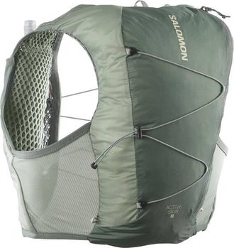 Salomon Rucksack ACTIVE SKIN 8 SET Laurel Wreath/Lily Pad