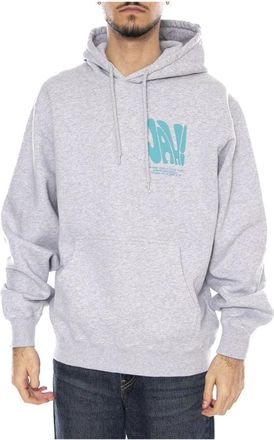 Edwin Homme, Sweatshirts et sweats &agrave; capuche, Gris, Taille: L Sweat &agrave; capuche