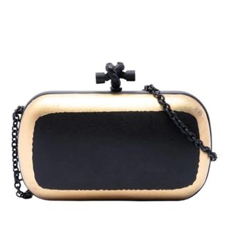 Bottega Veneta Pre-owned Knot Frame Crossbody - - Pre-owned - Damen - Schwarzk - ONE SIZE