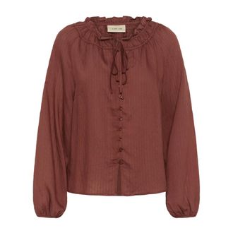 Cream Damen, Blusen & Hemden, Braun, MGr&ouml;&szlig;e