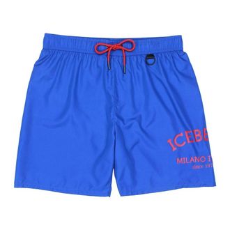 Iceberg Herren, Bademode, Blau, MGröße