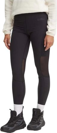 Jack Wolfskin Femme, Sport, Noir, Taille: 36 FR Kensteig Tights
