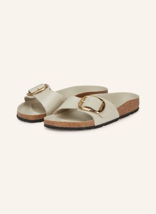 Birkenstock Pantoletten Madrid Big Buckle weiss