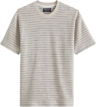 Marc O'Polo Strick-T-Shirt mit buntem Ringelstreifen, Relaxed Fit in