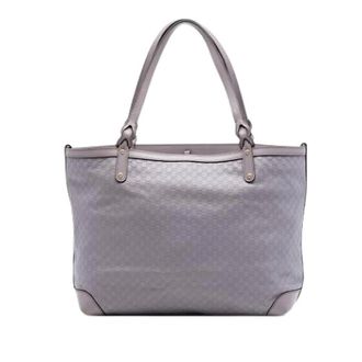 Gucci Pre-owned Vintage Tote - Femme - Pre-owned - Violet - Taille: ONE Size
