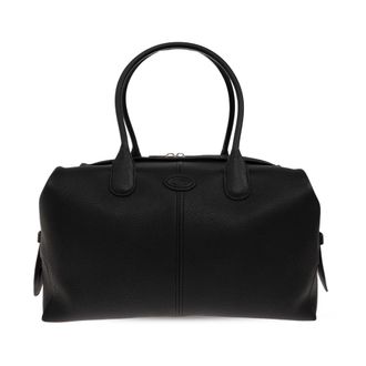 Tod's Gro&szlig;e Ledertasche - - Bags - Herren - Schwarzk - ONE SIZE