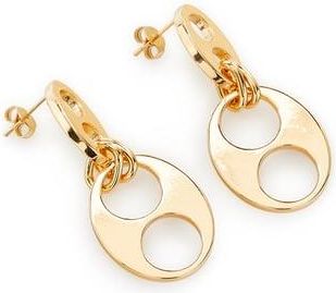 Au Printemps Paris Boucles doreille en laiton