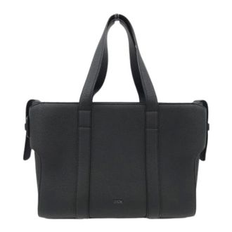 Dior Sac cabas en cuir Pre-owned - Femme - Pre-owned - Noir - Taille: ONE Size