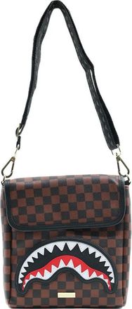 Sprayground Sawtooth Sharks In Paris Messenger Sling - - Bags - unisex - Braun - ONE SIZE