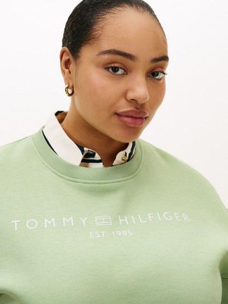 Tommy Hilfiger Sweatshirt CRV CORP LOGO MDRN SWTSRT in gro&szlig;en Gr&ouml;&szlig;en