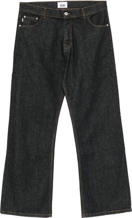 GCDS Gcds, Homme, Jeans, Noir, Taille: W34 Wide Jeans