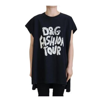 Dolce & Gabbana T-Shirts - - Tops - Damen - Schwarzk - S