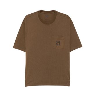 Levi's T-shirt de travail &agrave; poche - Homme - Tops - Brun - Taille: M