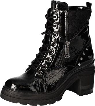 Mustang Jeans Bottes tendance 1409 pour femme, Noir, 40 EU