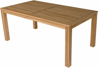 Happy Garden Table rectangulaire 180cm en teck JAVA