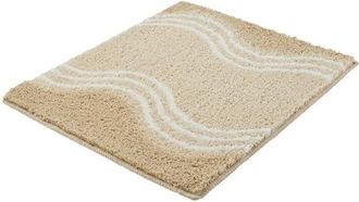 Kleine Wolke Badteppich Move mit 50 x 60 cm in Sandbeige aus 100% Polyester