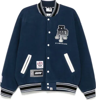 Aape By A Bathing Ape veste à logo - Bleu