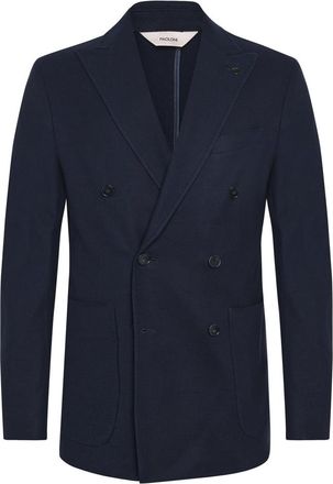 Paoloni Einreiher-Sakko aus Baumwolle in softer Jersey-Qualit&auml;t in