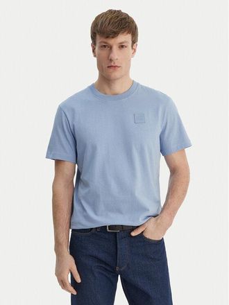 Joop JOOP! Jeans T-Shirt JJJ-Lei 30101979 Himmelblau Regular Fit