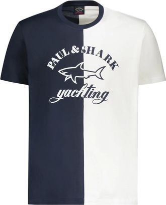 Paul & Shark Homme, Tops, Multicolore, Taille: S T-Chemises