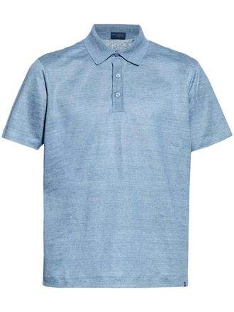 Paul & Shark polo en lin - Bleu