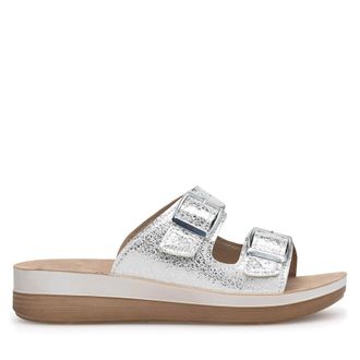 Inblu Pantoletten Inblu FT020400 Silberfarben