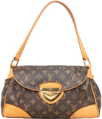 Louis Vuitton Crossbody Bags - Louis Vuitton Canvas Monogram Beverly MM Shoulder - Gr. unisize - in Braun - f&uuml;r Damen