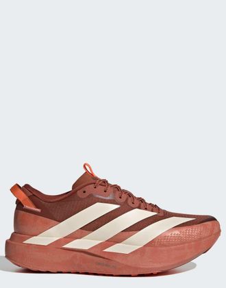 adidas adidas Performance Adizero EVO SL ATR Sneaker in Burnt Orange und Creme-ROT