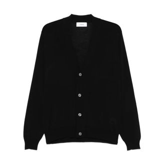 Lardini Stilvolles Herrenhemd in Schwarz - - Knitwear - Herren - Schwarzk - S