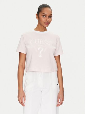 Guess T-Shirt V5GI18 I3Z14 Rosa Boxy Fit