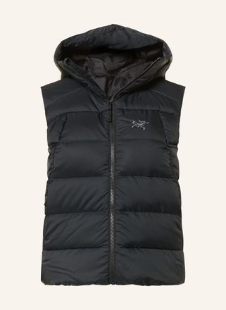Arc'teryx Daunenweste Thorium schwarz