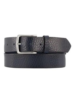 Alberto Herren G&uuml;rtel blau Leder