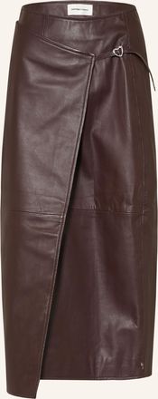 Fabienne Chapot Wickelrock Sonny Aus Leder braun
