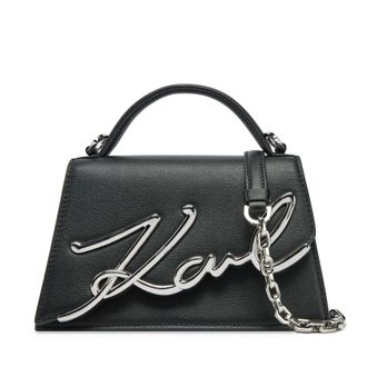 Karl Lagerfeld Handtasche KARL LAGERFELD A1W30038 Schwarz