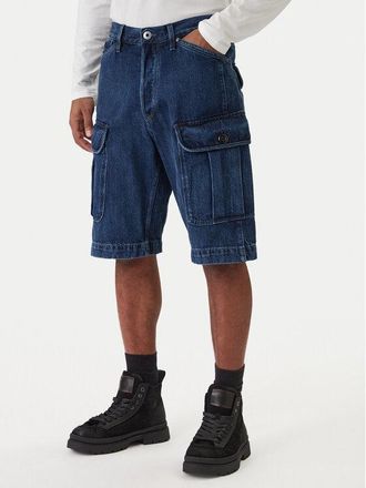 G-Star Jeansshorts Bend 3D Cargo D26528-D788 Dunkelblau Relaxed Fit