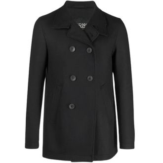 Herno Doppelreihiger Blazer - - Jackets - Herren - Schwarzk - L