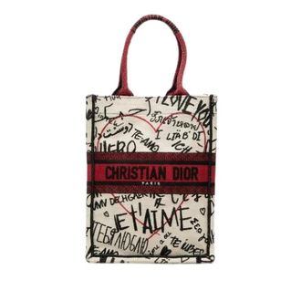 Dior Pre-owned Book Tote Vertical Canvas Tote Bag - - Pre-owned - Damen - Mehrfarbig - ONE SIZE