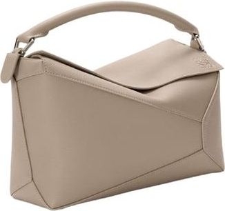 Loewe Sac Puzzle Edge moyen en cuir de veau grain&eacute; souple
