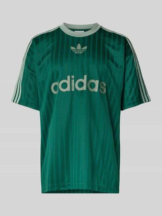 adidas Originals T-Shirt mit Label-Print