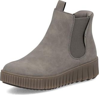 Rieker Bottines classiques pour femme Y6150 - Semelle lâche, Gris 42, 37 EU