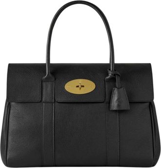 Mulberry Femme, Sacs, Noir, Taille: ONE Size Bayswater Small Classic Grain Bag